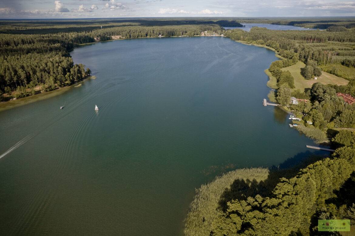Szlaki rowerowe Augustowa: trasa wokół jeziora Białe Augustowskie