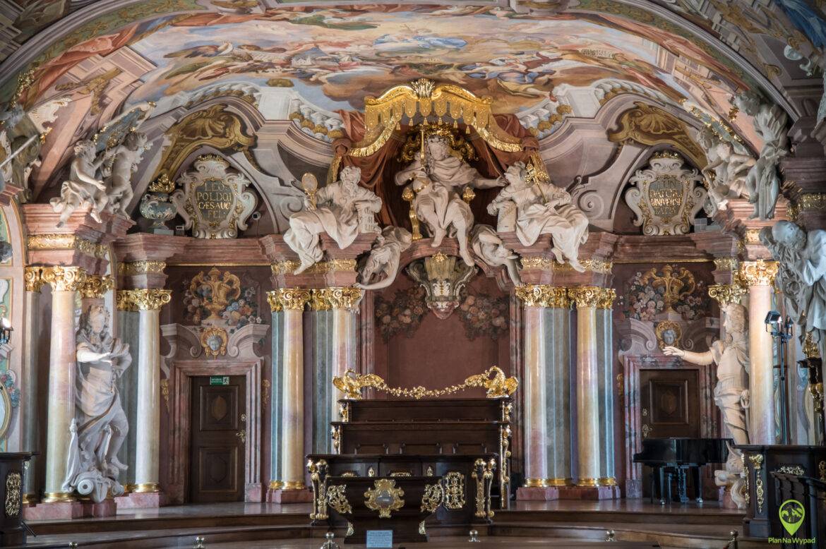 Muzeum Uniwersytetu Wrocławskiego: zwiedzanie, Aula Leopoldina