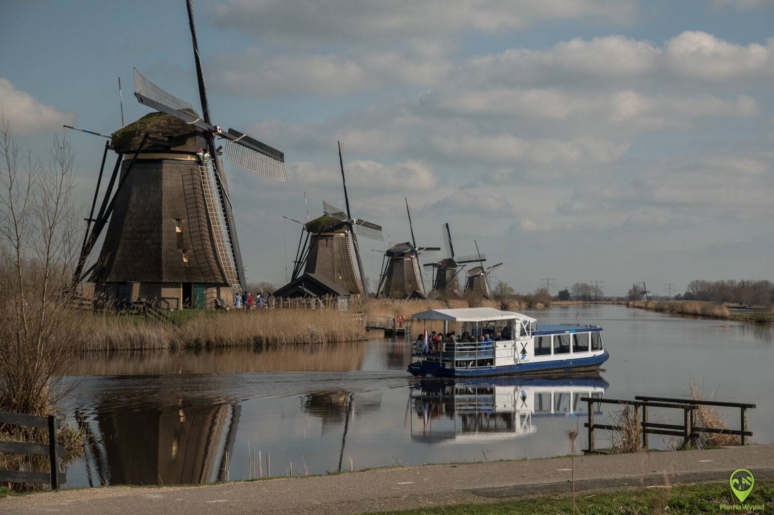 Holandia wiatraki w Kinderdijk - atrakcja UNESCO, zwiedzanie